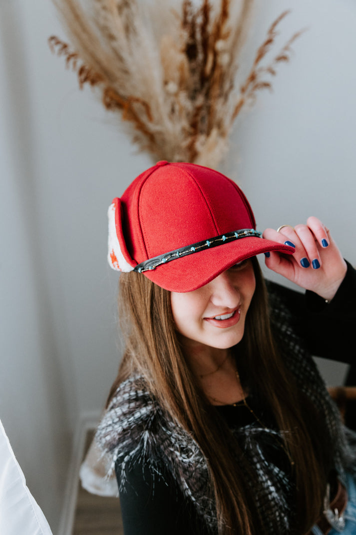Burgundy Belle Earflap Hat – Grace 'n Grit Wholesale
